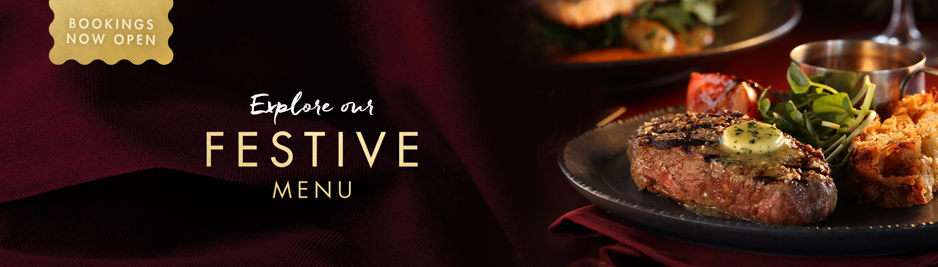 3-Course Festive Menu | MILLER & CARTER SHEFFIELD CITY