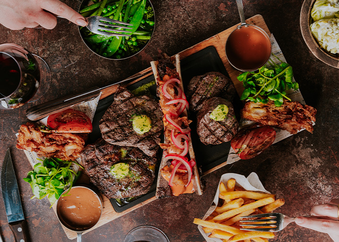 Food & Drink Steakhouse Menus | Miller & Carter
