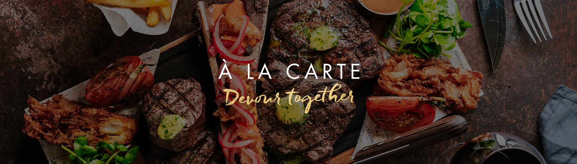 Main Menu in Solihull | Miller & Carter Solihull