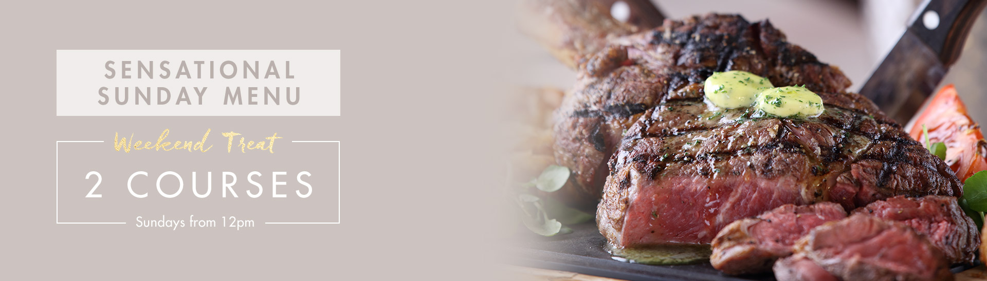 Sunday Set Menu | Miller & Carter