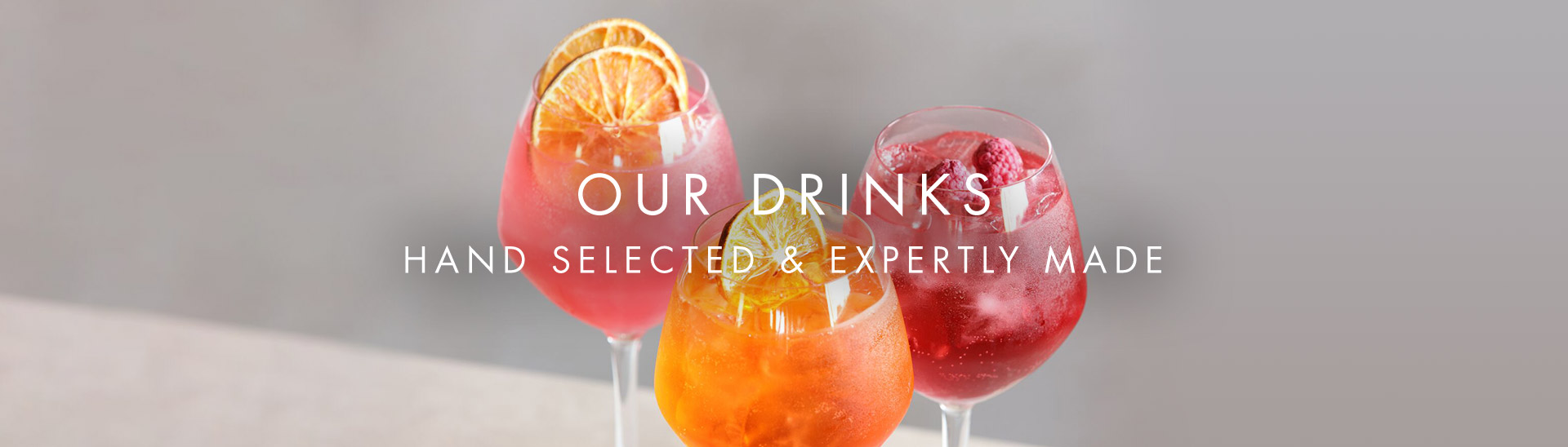 MILLER & CARTER SHEFFIELD CITY | Drinks Menu