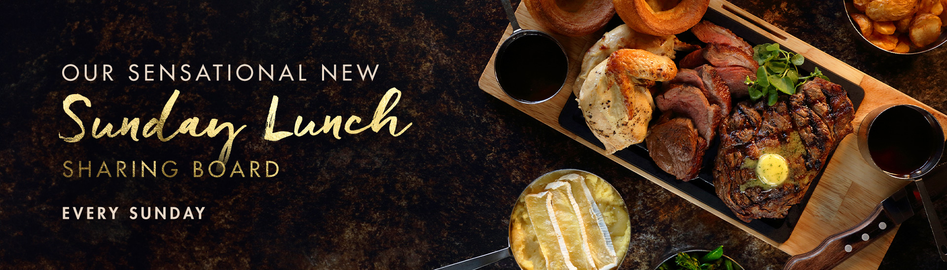 Sunday Sharing Board | Miller & Carter Harrow