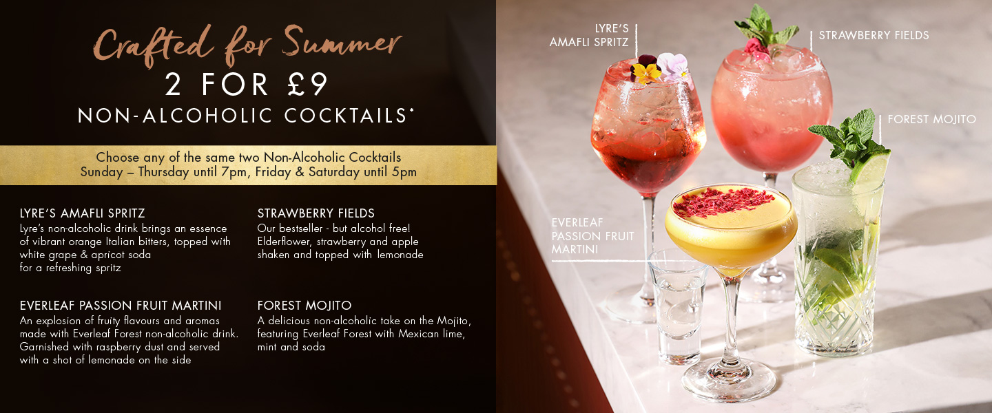 Exceptional Drinks in Reading | Miller & Carter Caversham