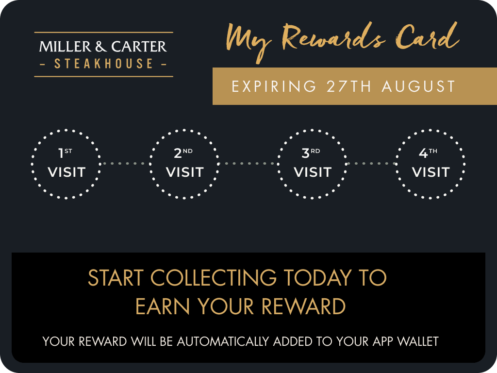 Miller & Carter App - Earn £10 & £25 Off | Download Now