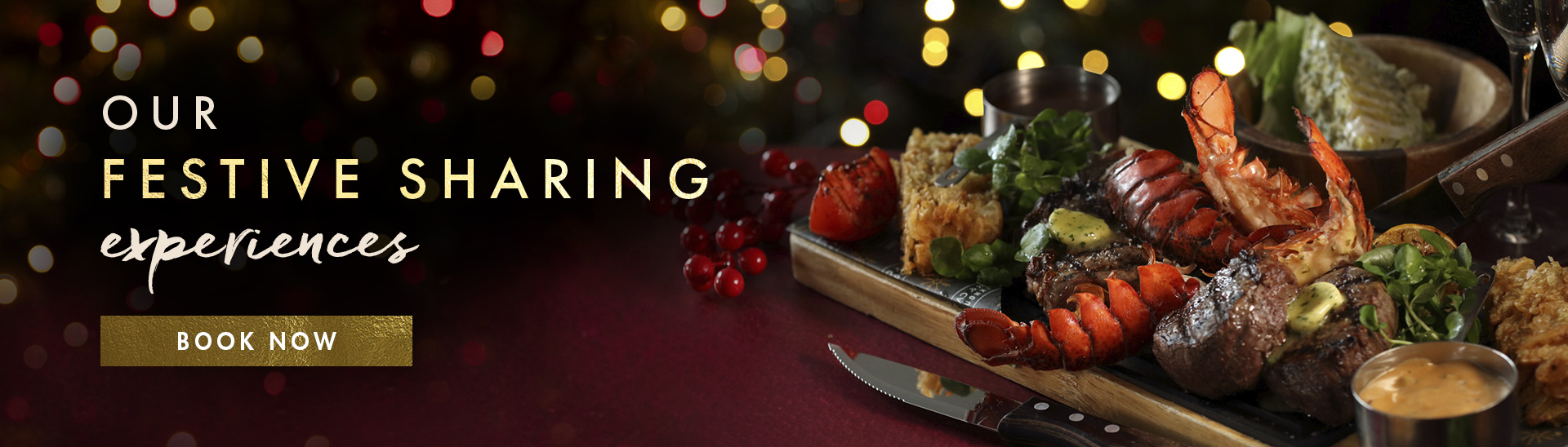 Festive Sharing Experiences at Miller & Carter