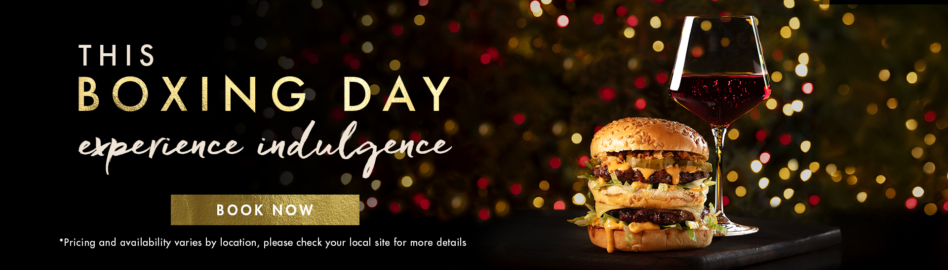 Boxing Day 2025 Celebrations | Miller & Carter