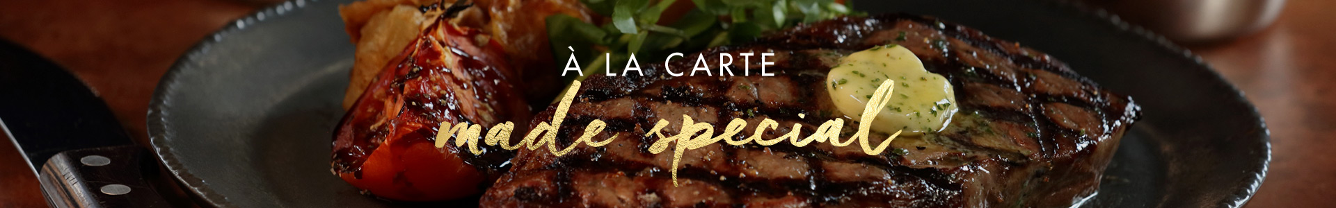 Main Menu at Miller & Carter Garforth