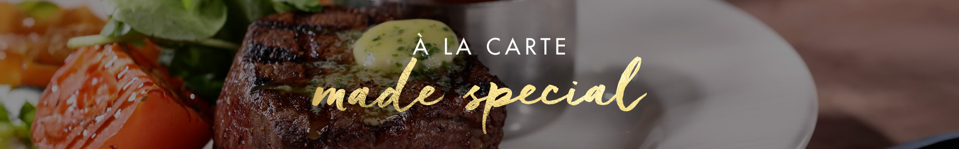 Main Menu at Miller & Carter Cardiff Bay