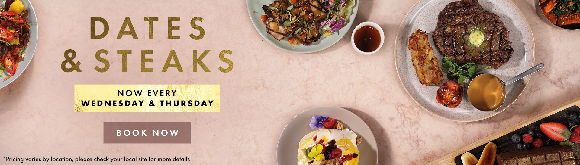 Dates & Steaks | Miller & Carter